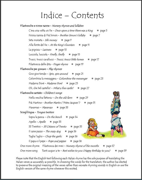 Filastrocche Italiane Volume 2 - Italian Nursery Rhymes Volume 2 – Long ...
