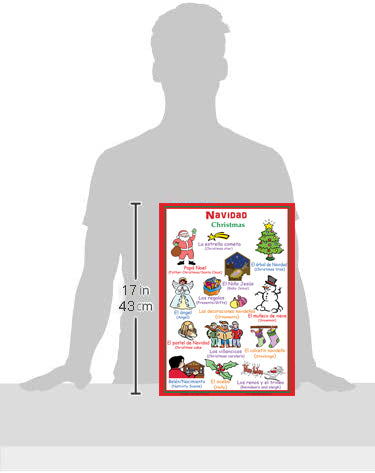 Spanish language school poster: Christmas - Navidad (bilingual Spanish ...