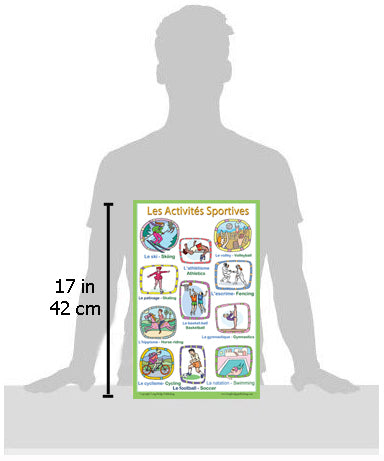 Educational bilingual poster in French: Sports - Les Activites Sportiv ...